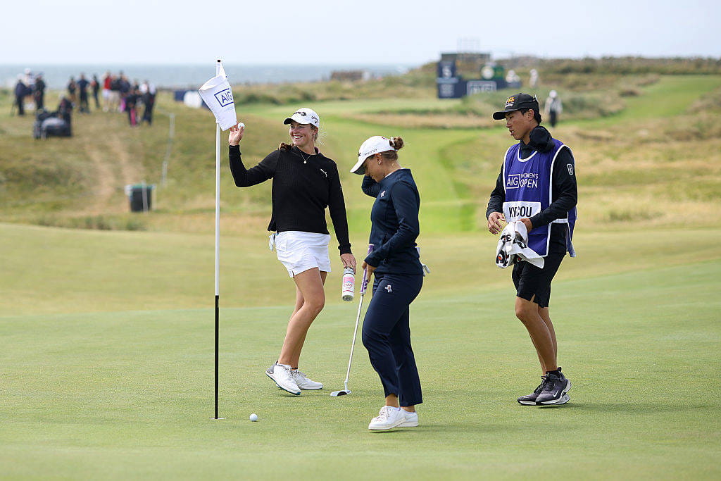 Mimi Rhodes' astonishing ace | AIG Women's Open | Royal Porthcawl