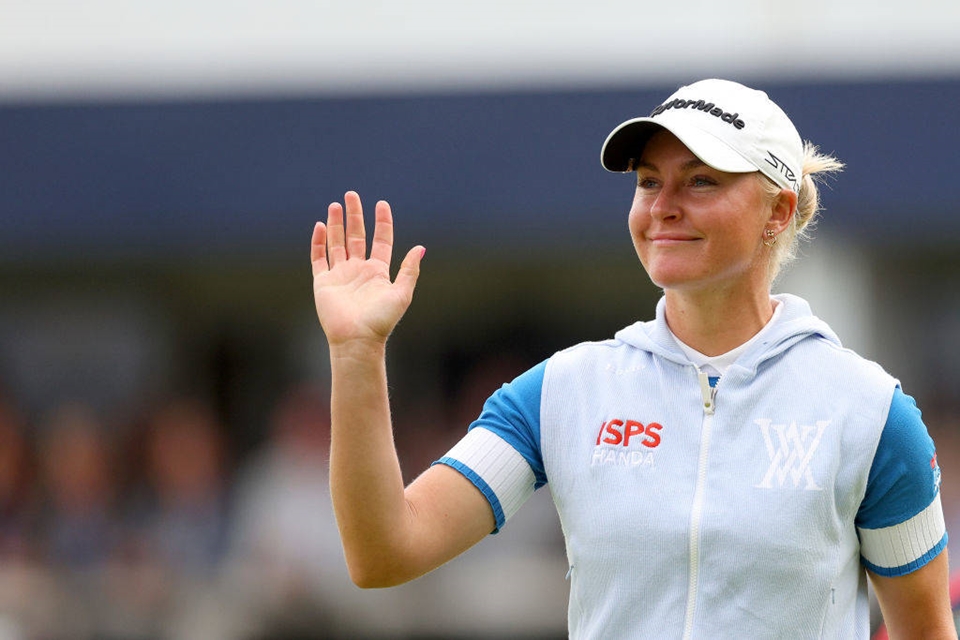 The AIG Women's Open - Charley Hull and Lilia Vu shared the lead on day three
