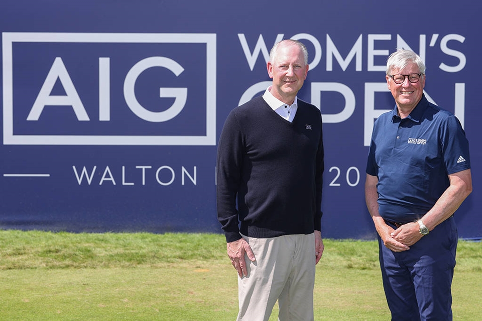 AIG extend partnership | 2026 venue announced | AIG Women's Open