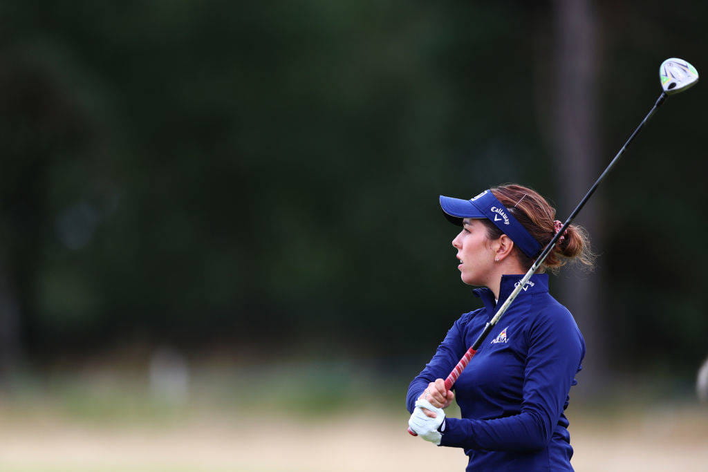 Hall happy with start | AIG Women's Open | Carnoustie 2021