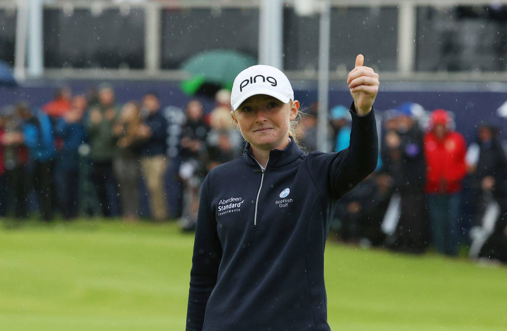Duncan loving fan support | AIG Women's Open | Carnoustie 2021